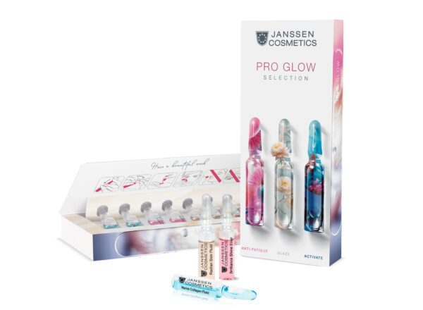 PRO GLOW Selection- 7-day glow effect ampoule cure - Richelle Beauty